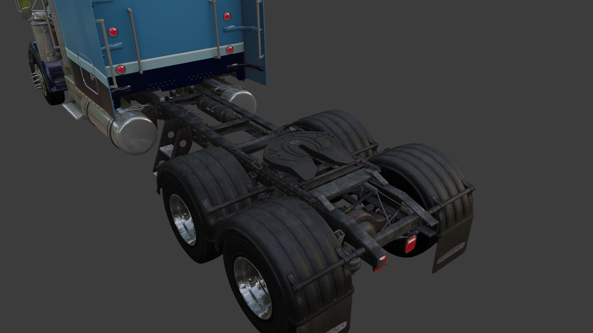 Freightliner FLD 132 Classic XL 3D model | CGTrader