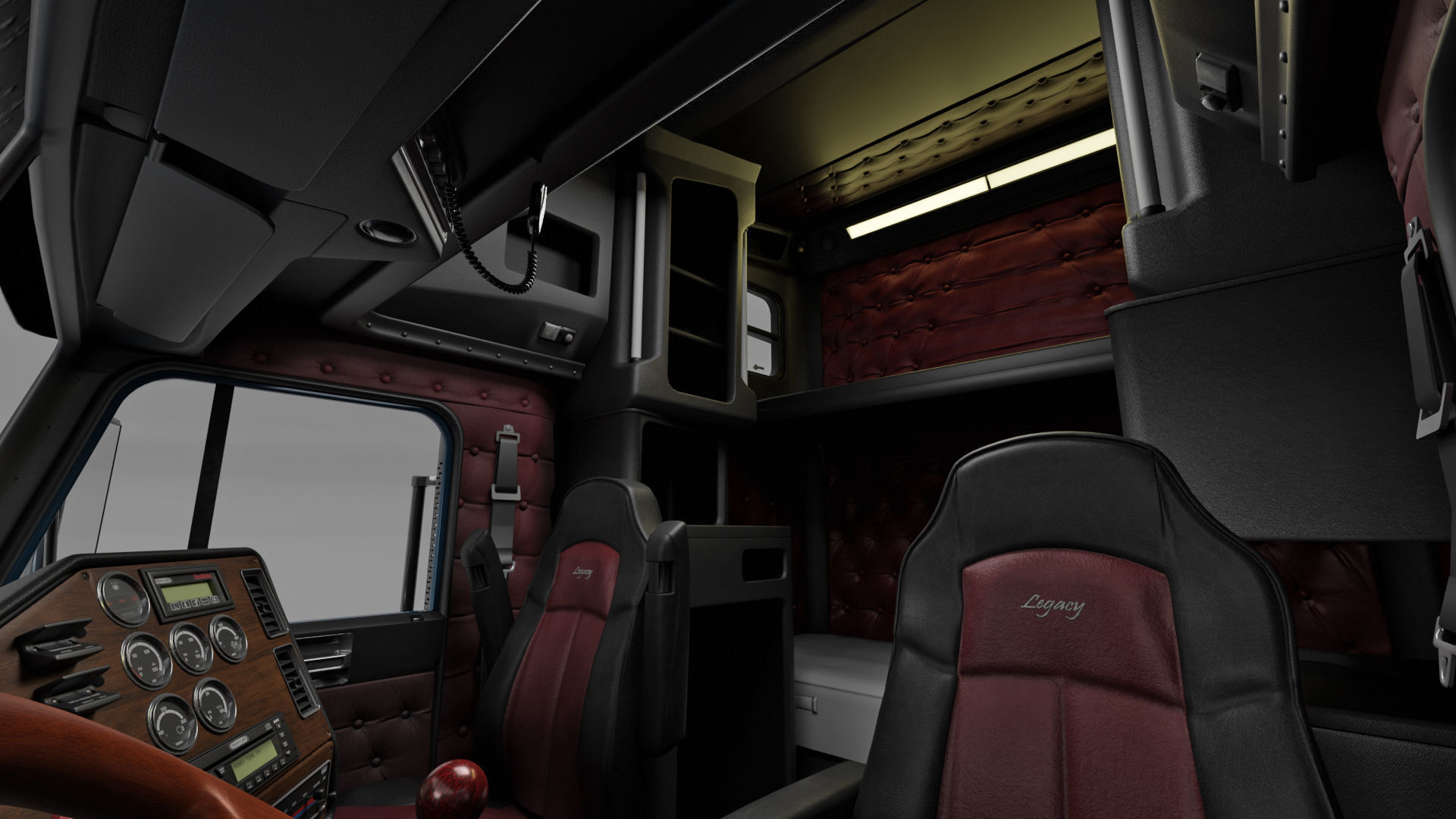 Freightliner FLD 132 Classic XL 3D model | CGTrader