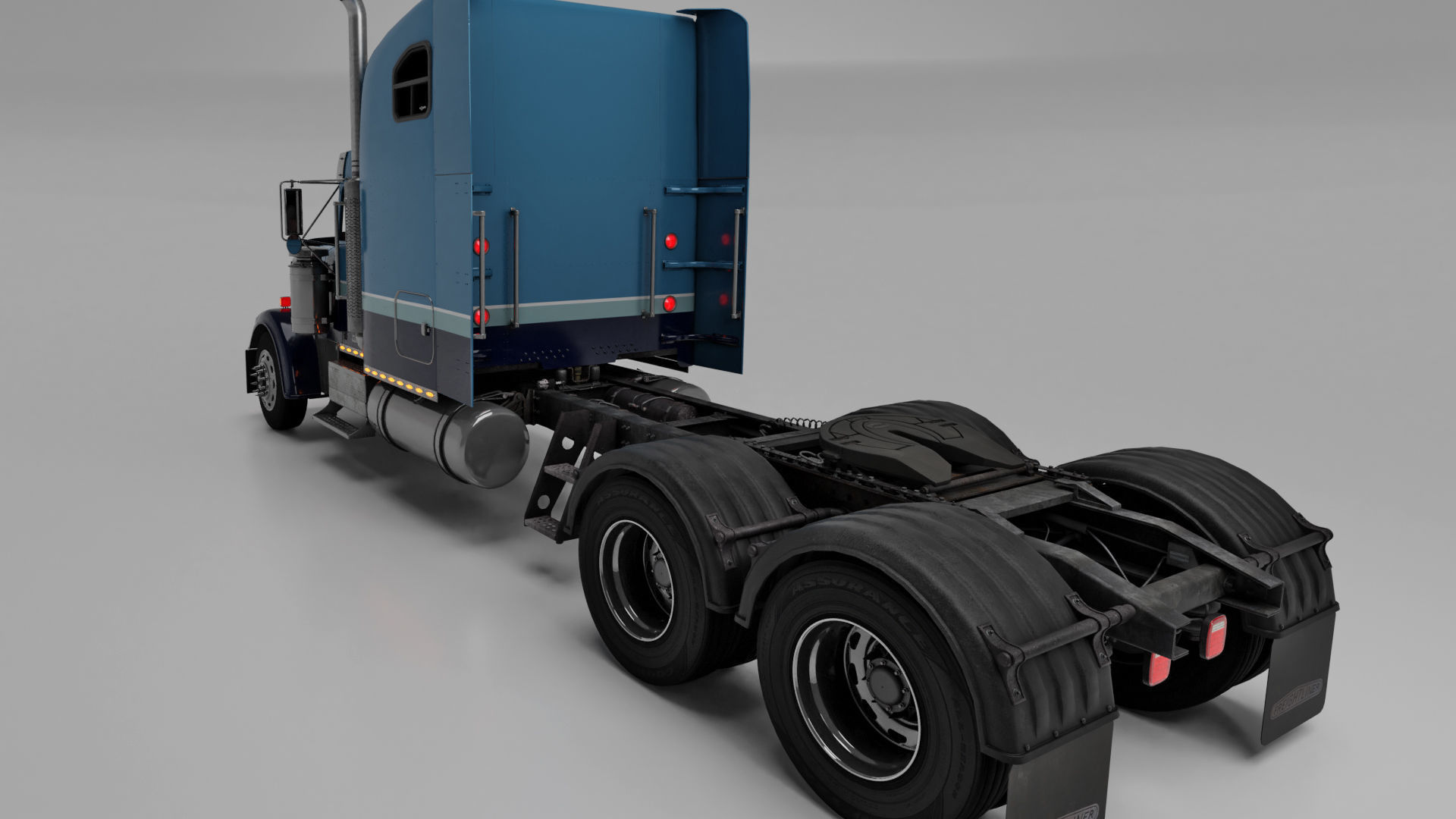 Freightliner FLD 132 Classic XL 3D model | CGTrader