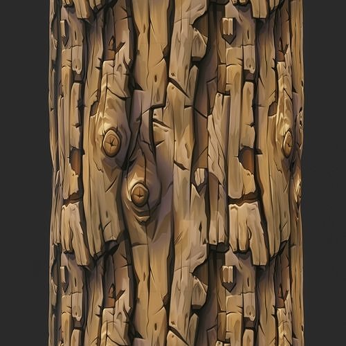 Stylized Bark Seamless Texture Texture | CGTrader