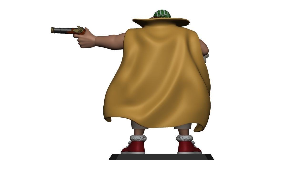 Lucky Roux - One piece anime 3D model 3D printable | CGTrader