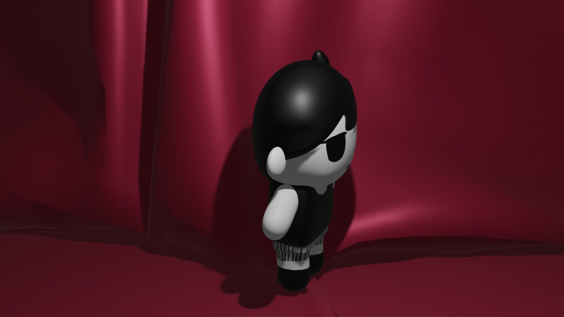 OG Omori Plush aka Omori Spinning Plush 3D model | CGTrader