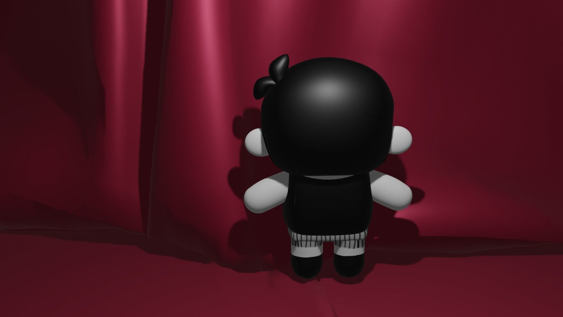OG Omori Plush aka Omori Spinning Plush 3D model | CGTrader