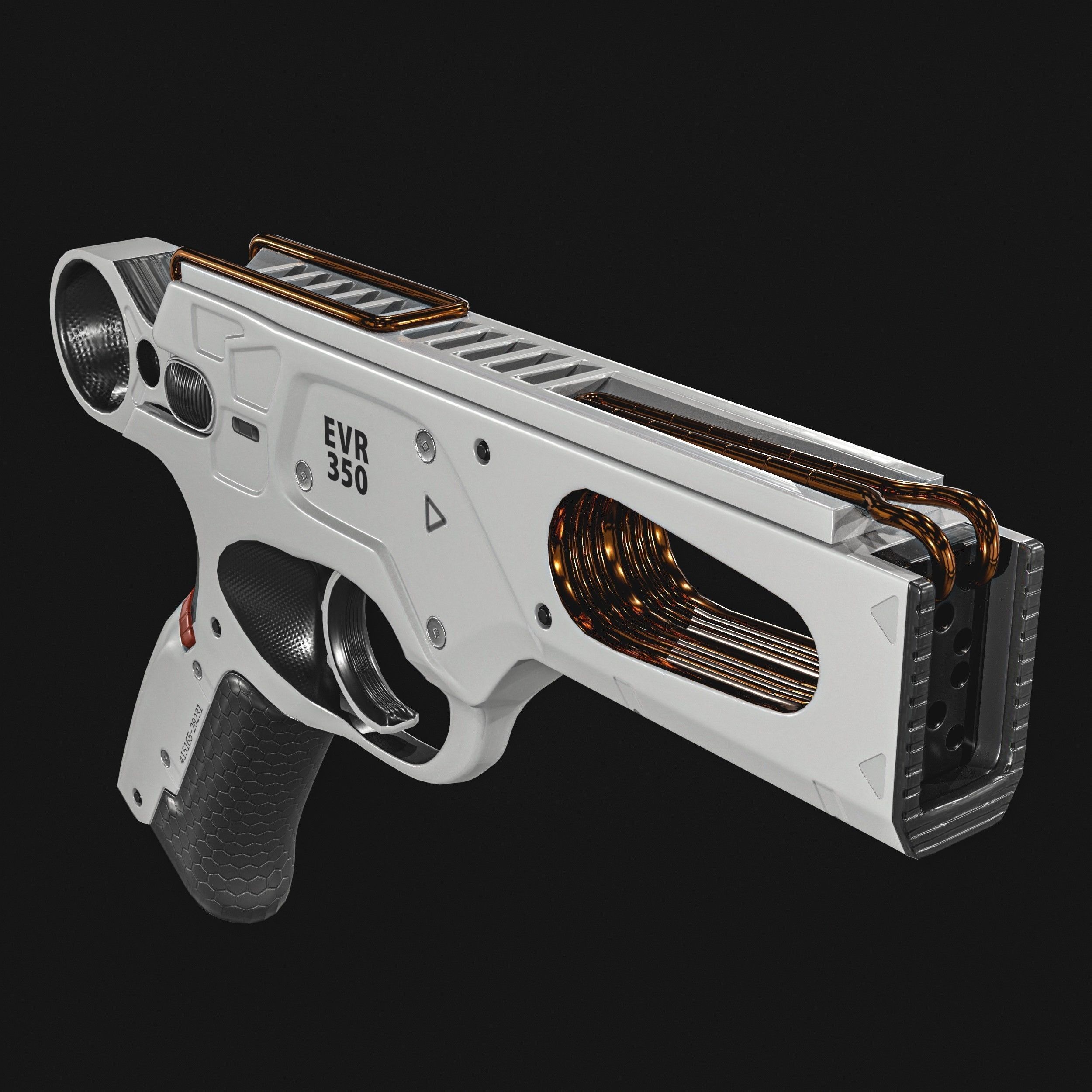 3D model Sci-Fi Laser Plasma Pistol VR / AR / low-poly | CGTrader