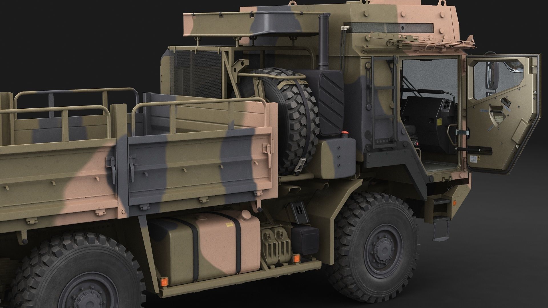 Military armored trucks MAN HX series 3D Model Collection | CGTrader
