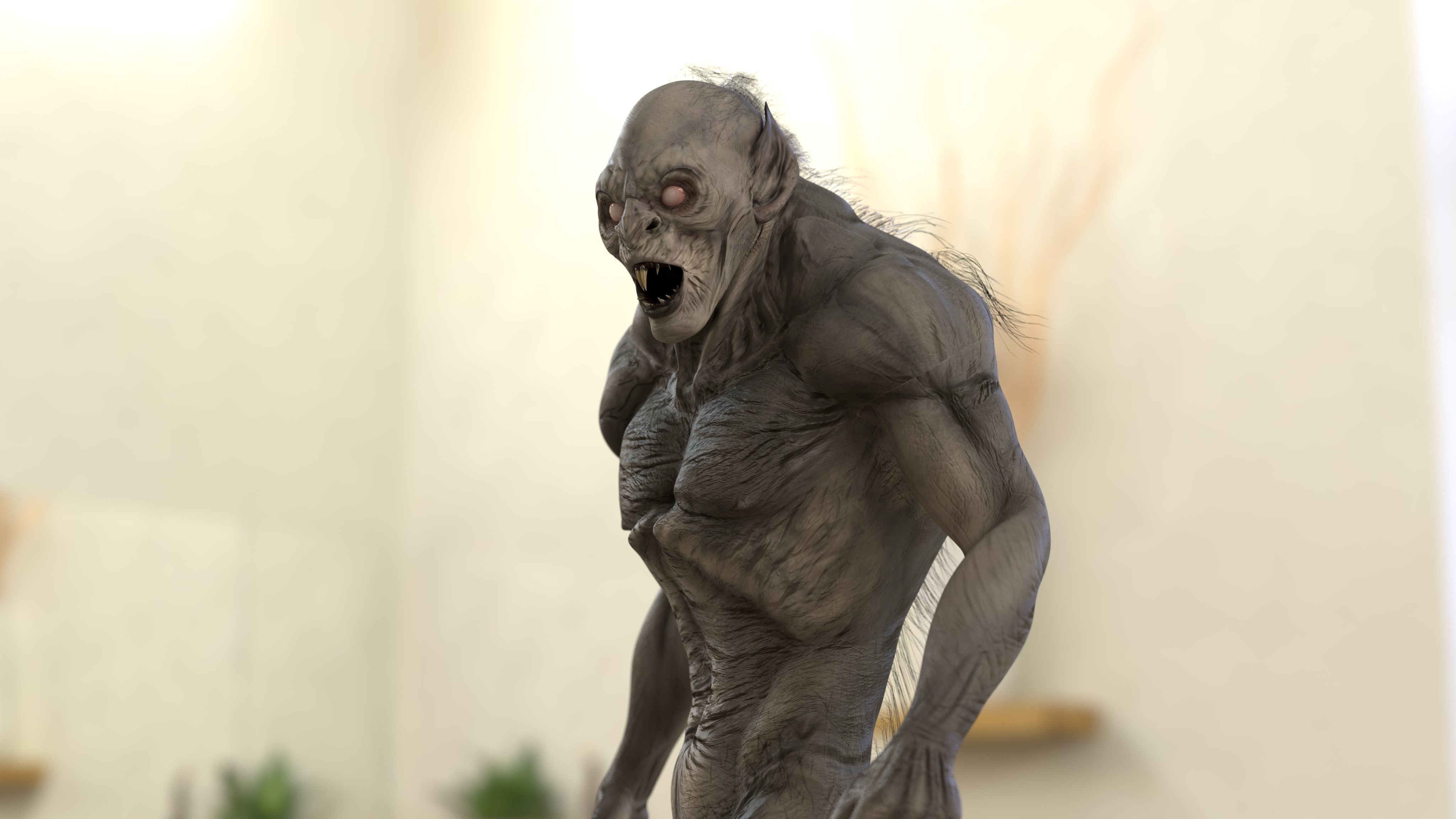 3D model GHOUL DEMON VR / AR / low-poly | CGTrader