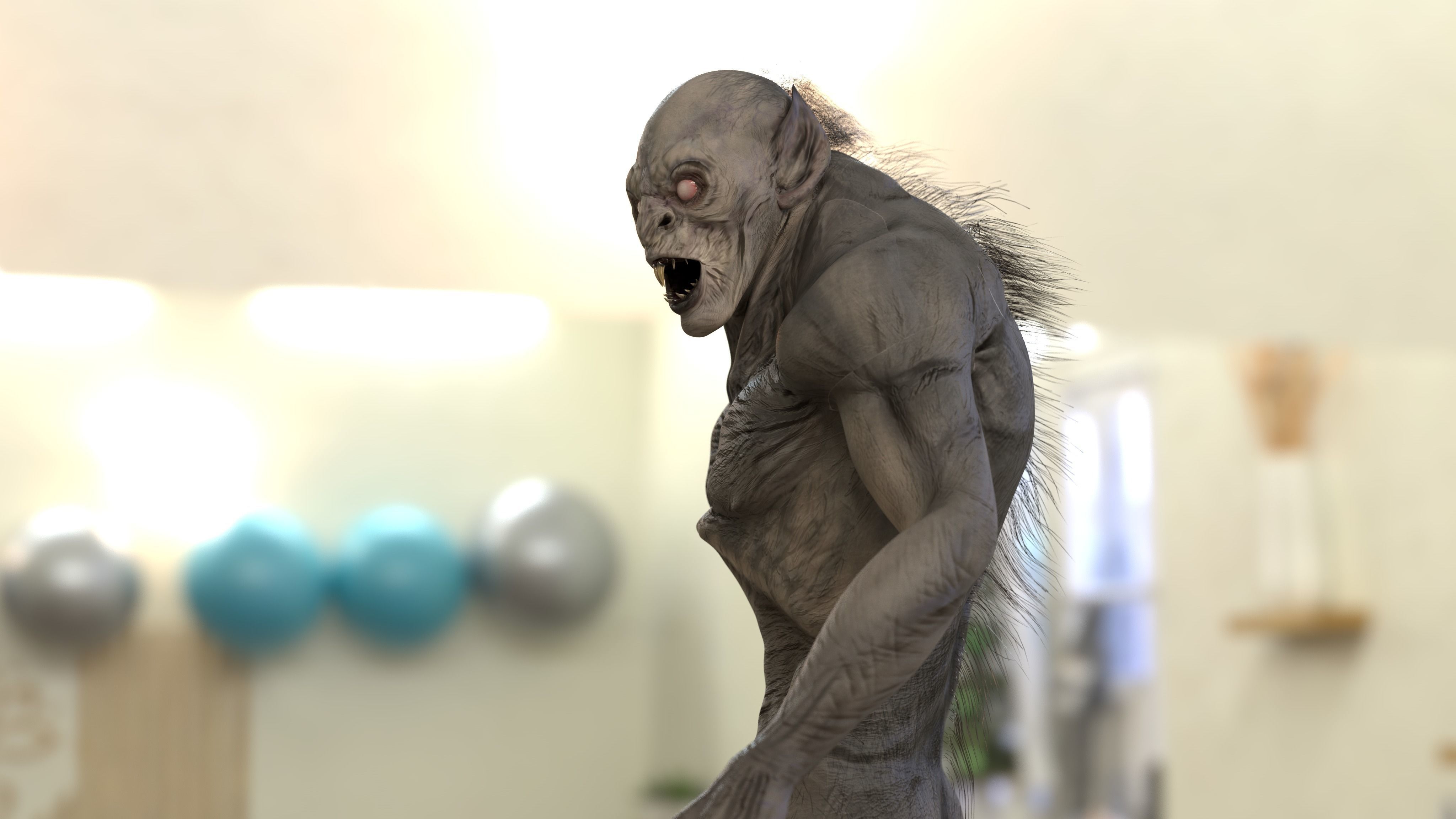 3D model GHOUL DEMON VR / AR / low-poly | CGTrader