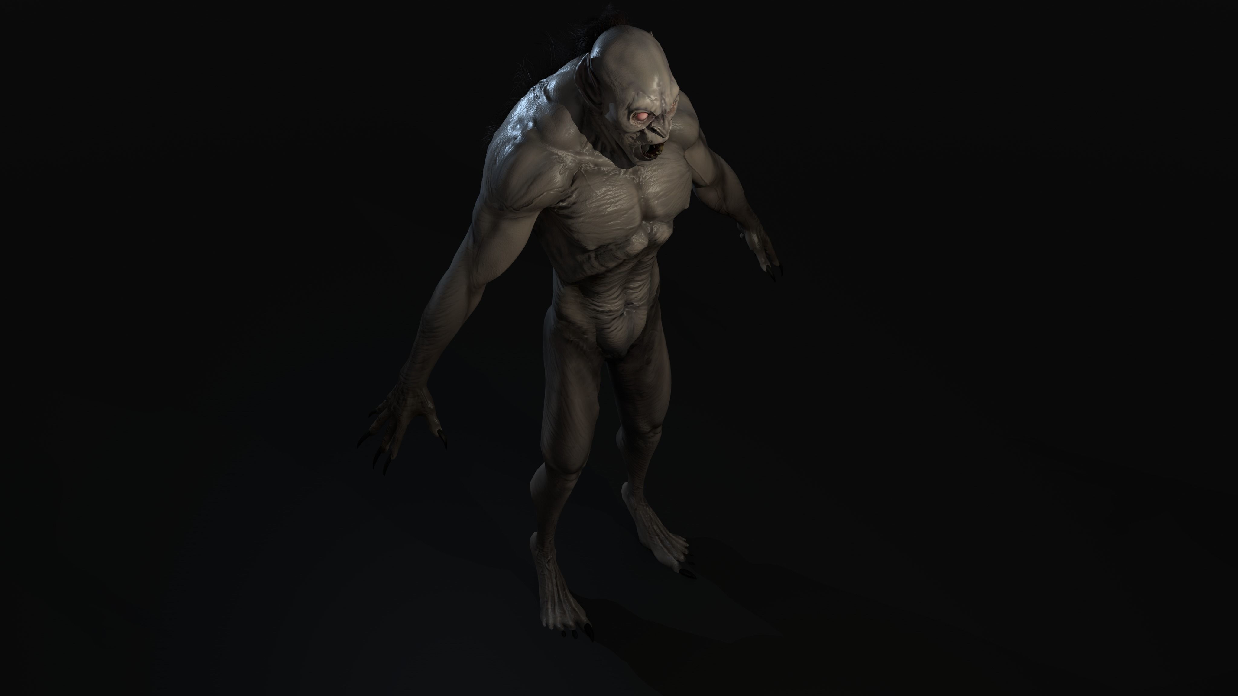 3D model GHOUL DEMON VR / AR / low-poly | CGTrader