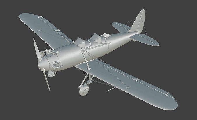 Ryan PT-22 Recruit free 3D model | CGTrader