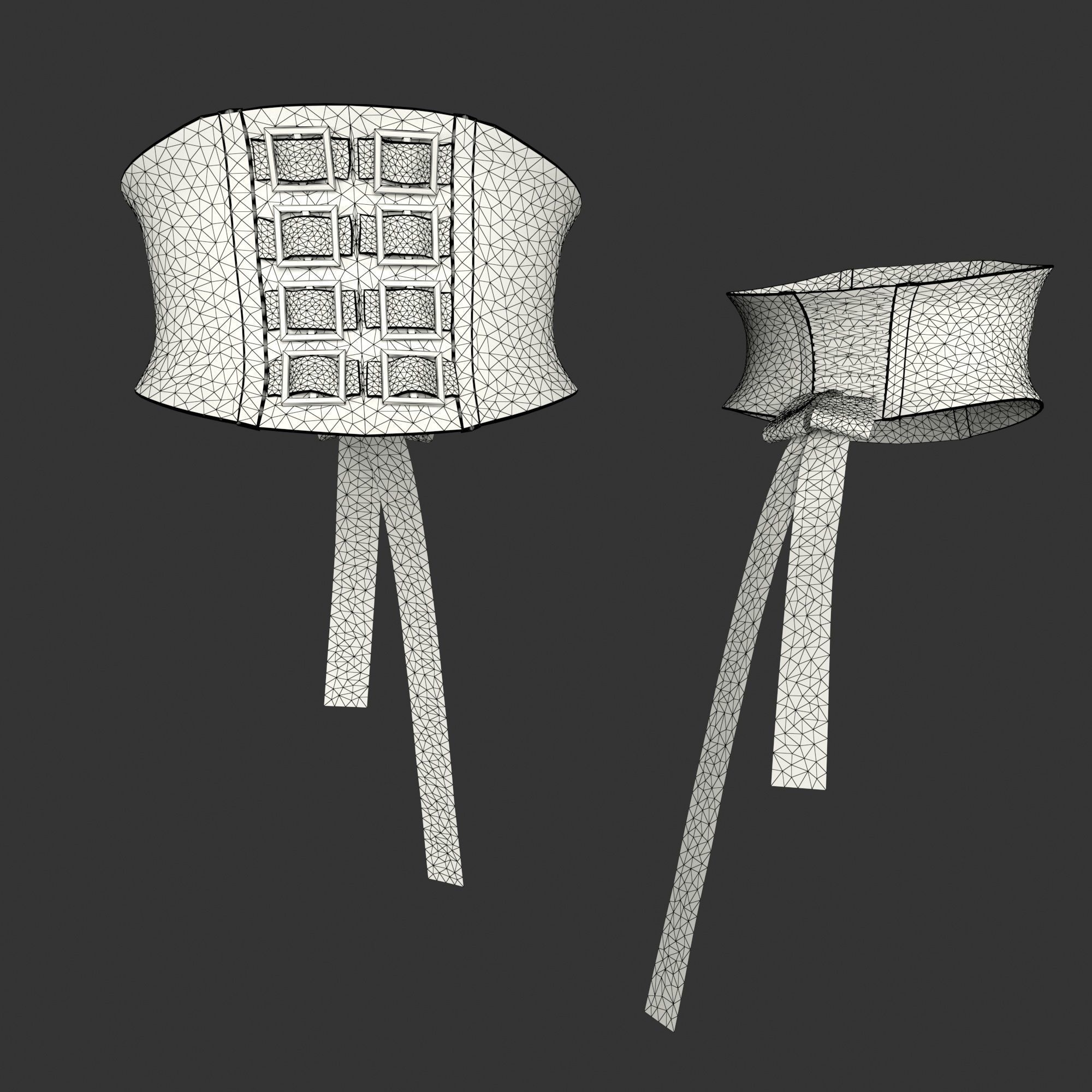 Suit with corset free 3D model | CGTrader