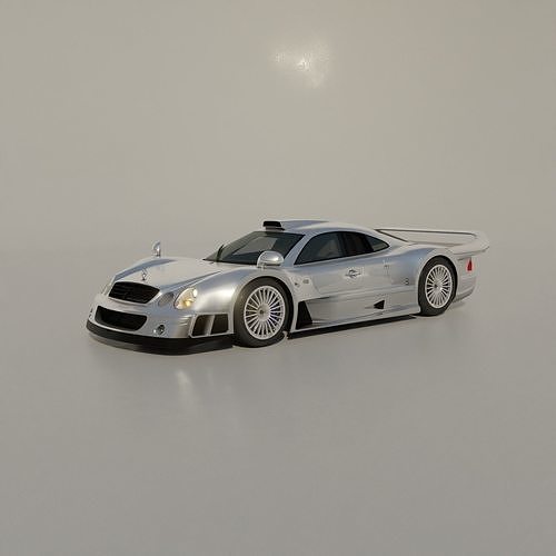 CLK GTR 1999 3D model | CGTrader
