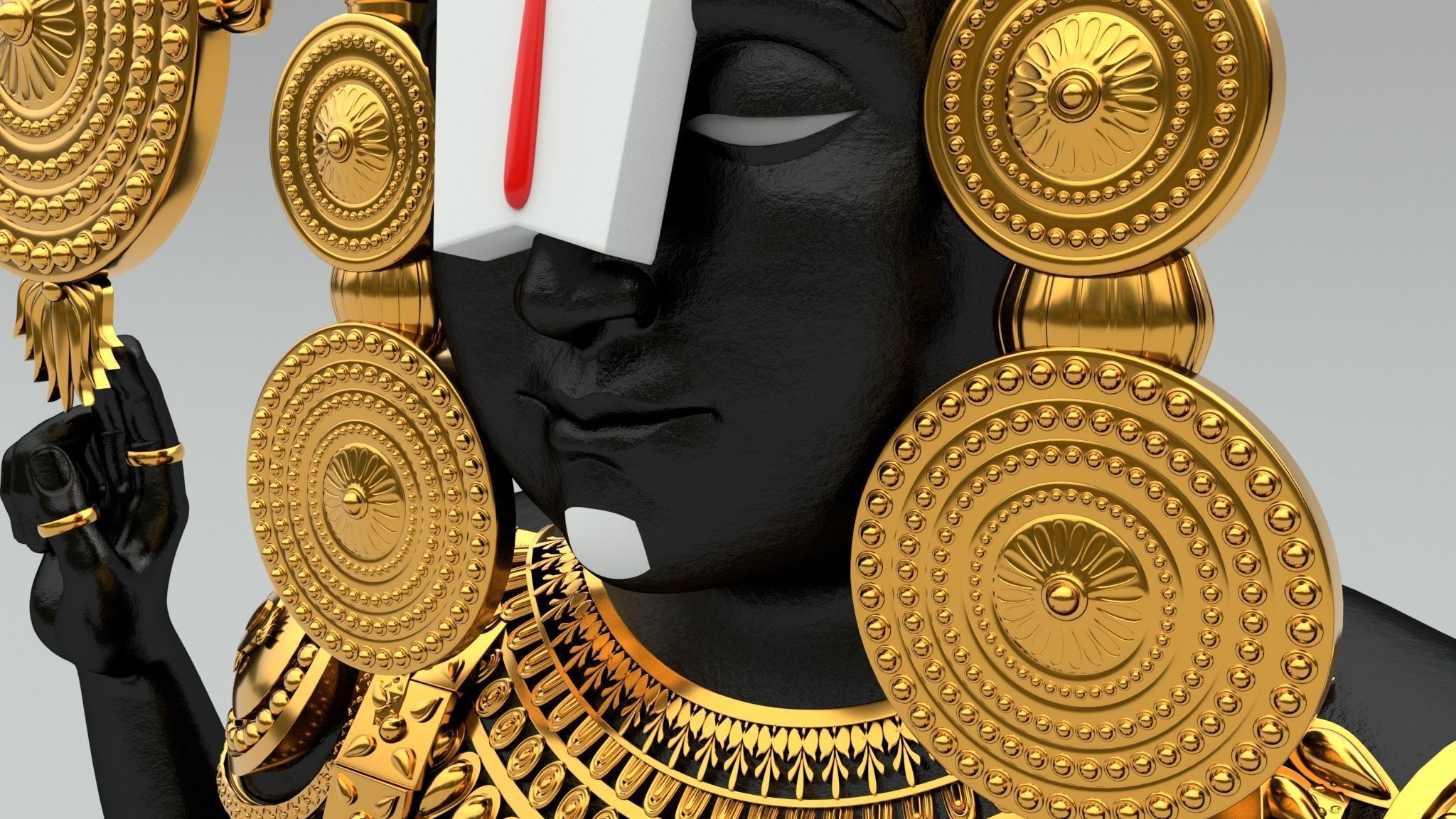 Lord venkateswara Balaji 3D model | CGTrader