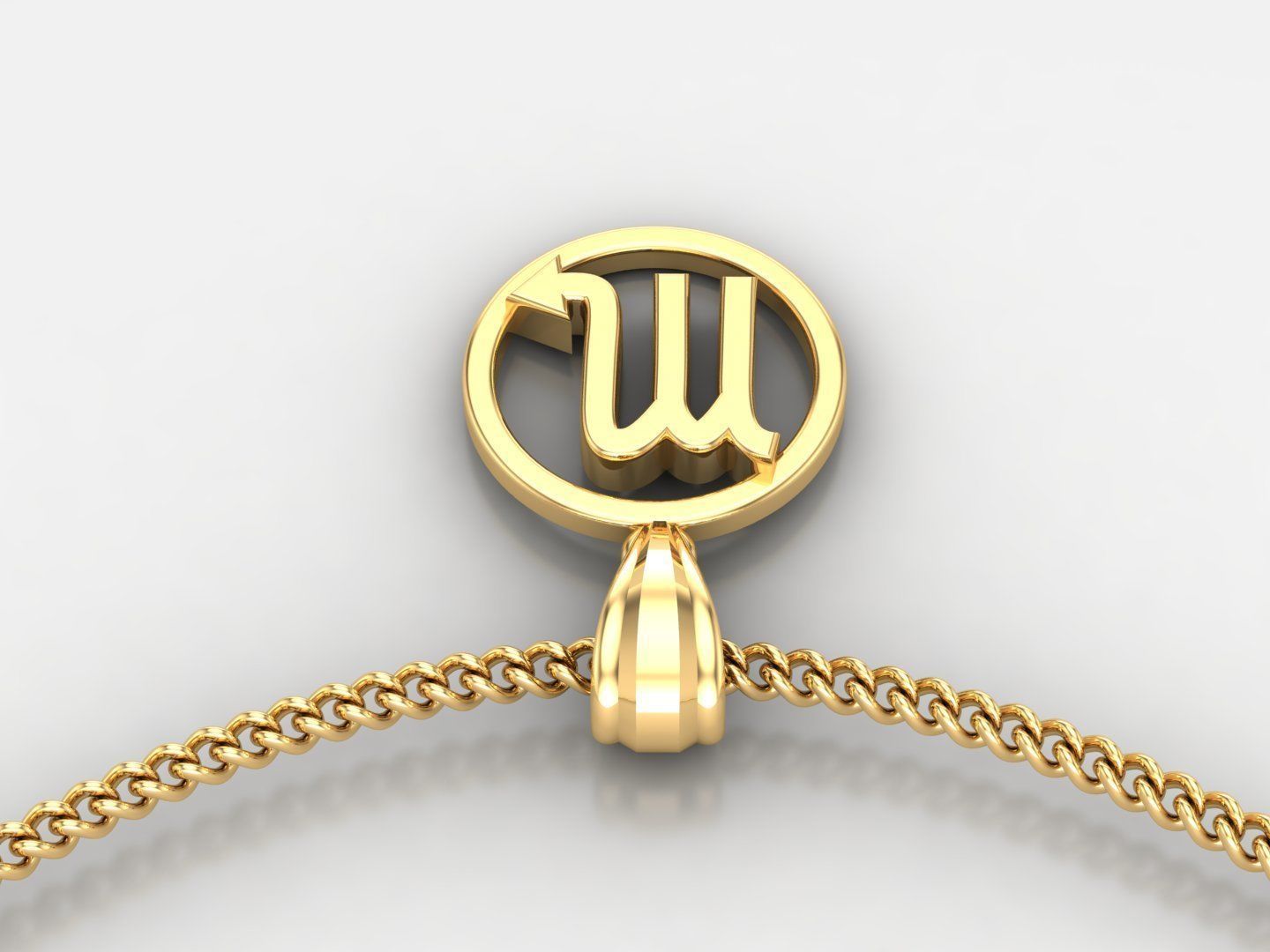 Scorpio Original Pendant Design Version 2 3D model 3D printable | CGTrader