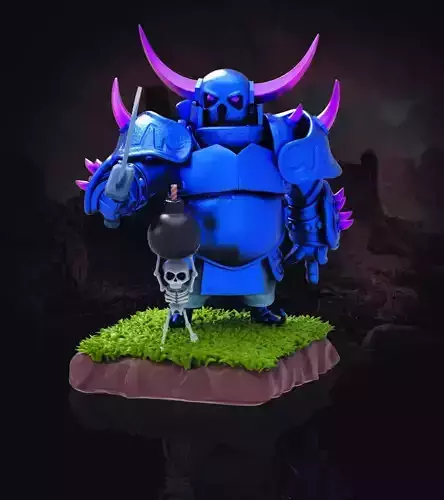 Pekka - Clash Royale 3D model 3D printable | CGTrader