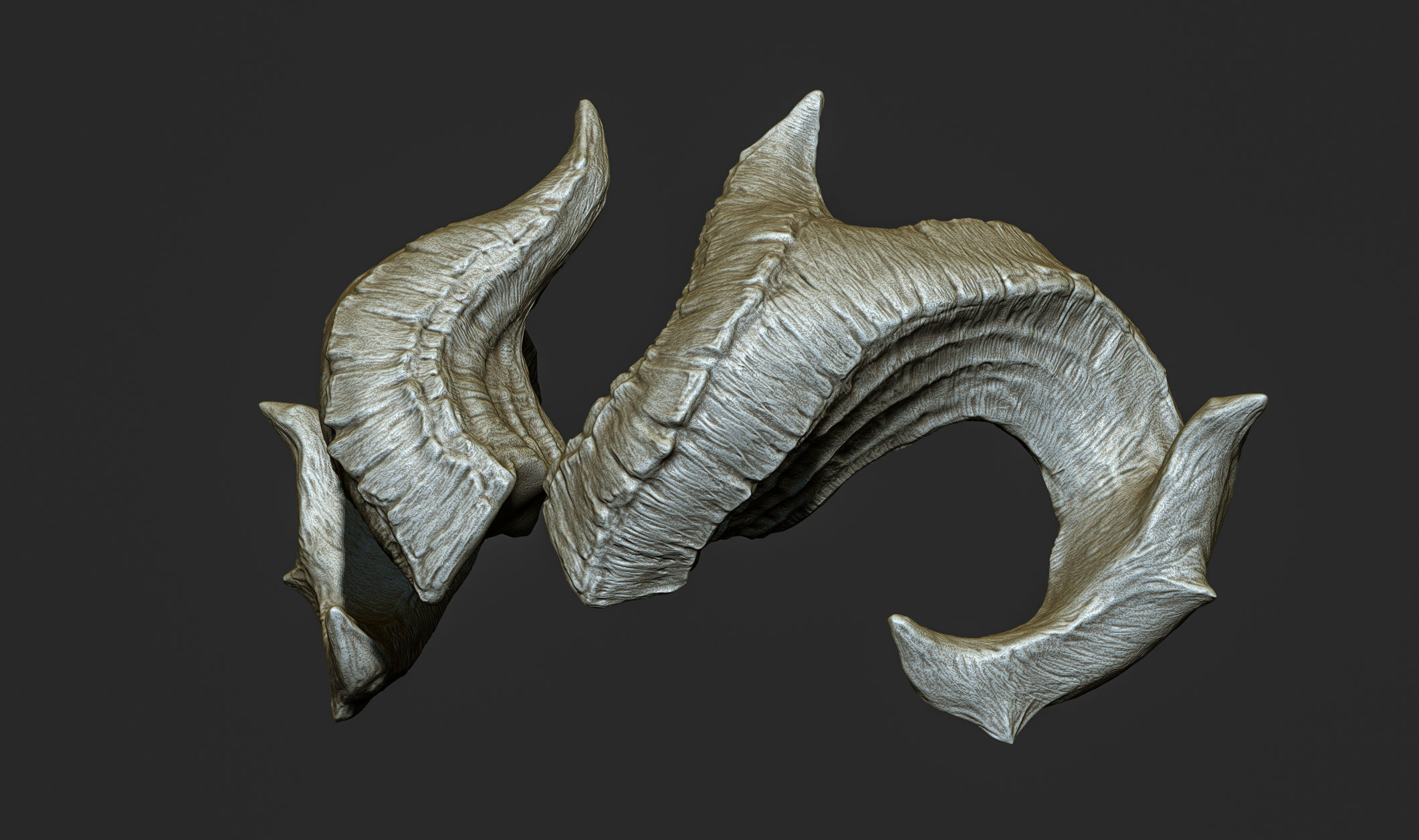 23 Creature Monster Demon Horns VOL 2 3D model | CGTrader