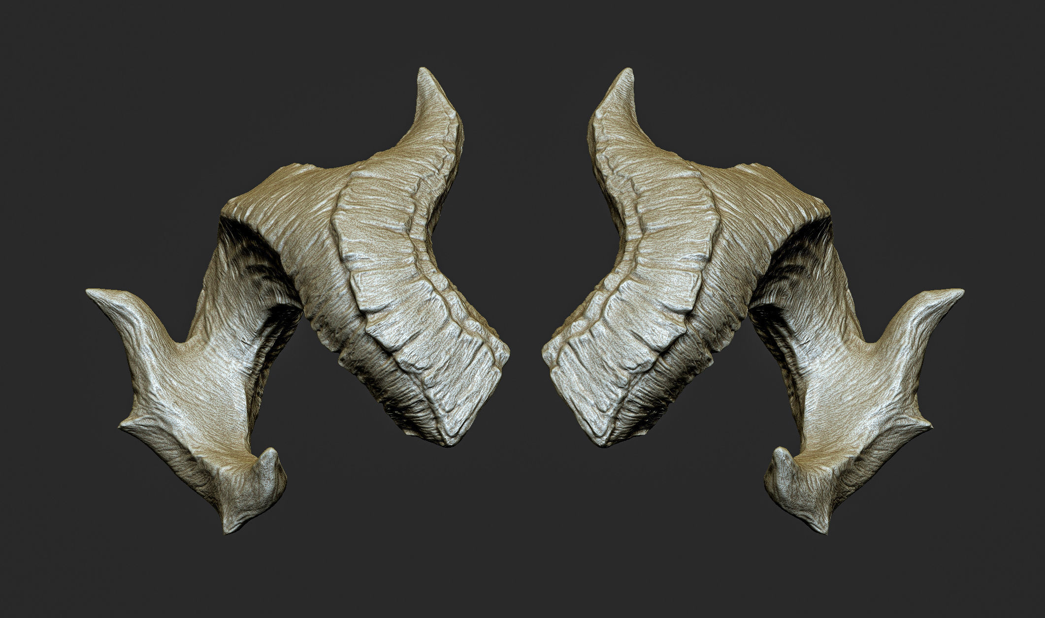 23 Creature Monster Demon Horns VOL 2 3D model | CGTrader