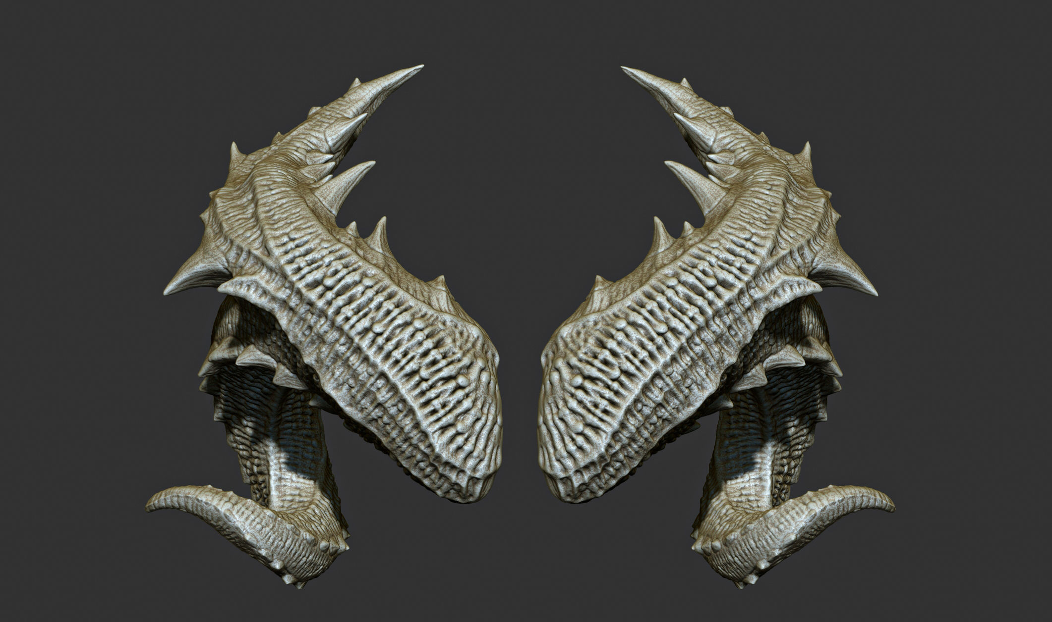23 Creature Monster Demon Horns VOL 2 3D model | CGTrader