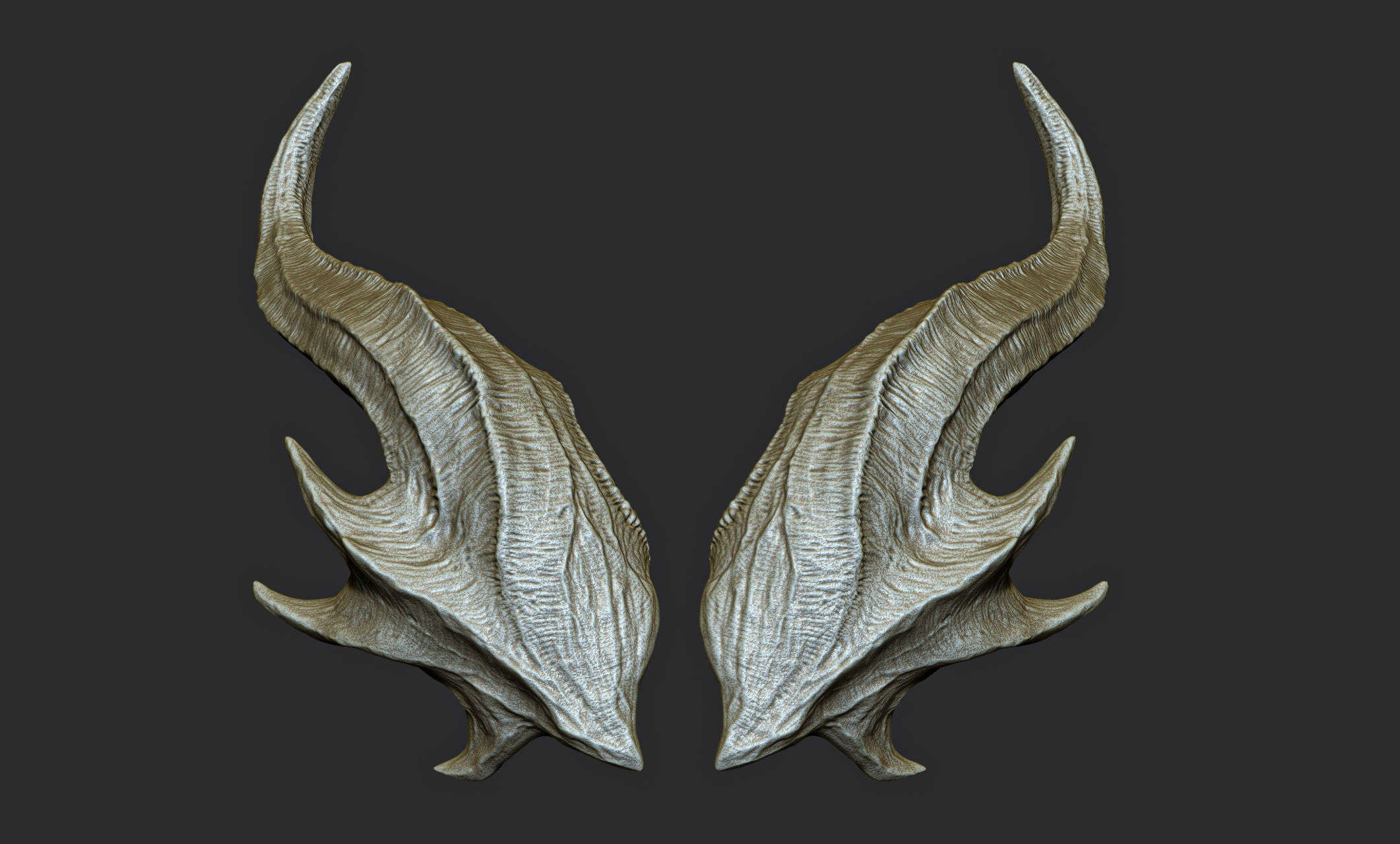 23 Creature Monster Demon Horns VOL 2 3D model | CGTrader