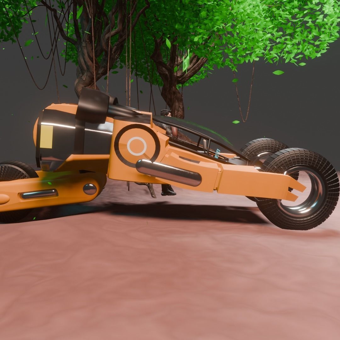 kalki 2898 AD Bhairava with Bujji and car 3D model | CGTrader