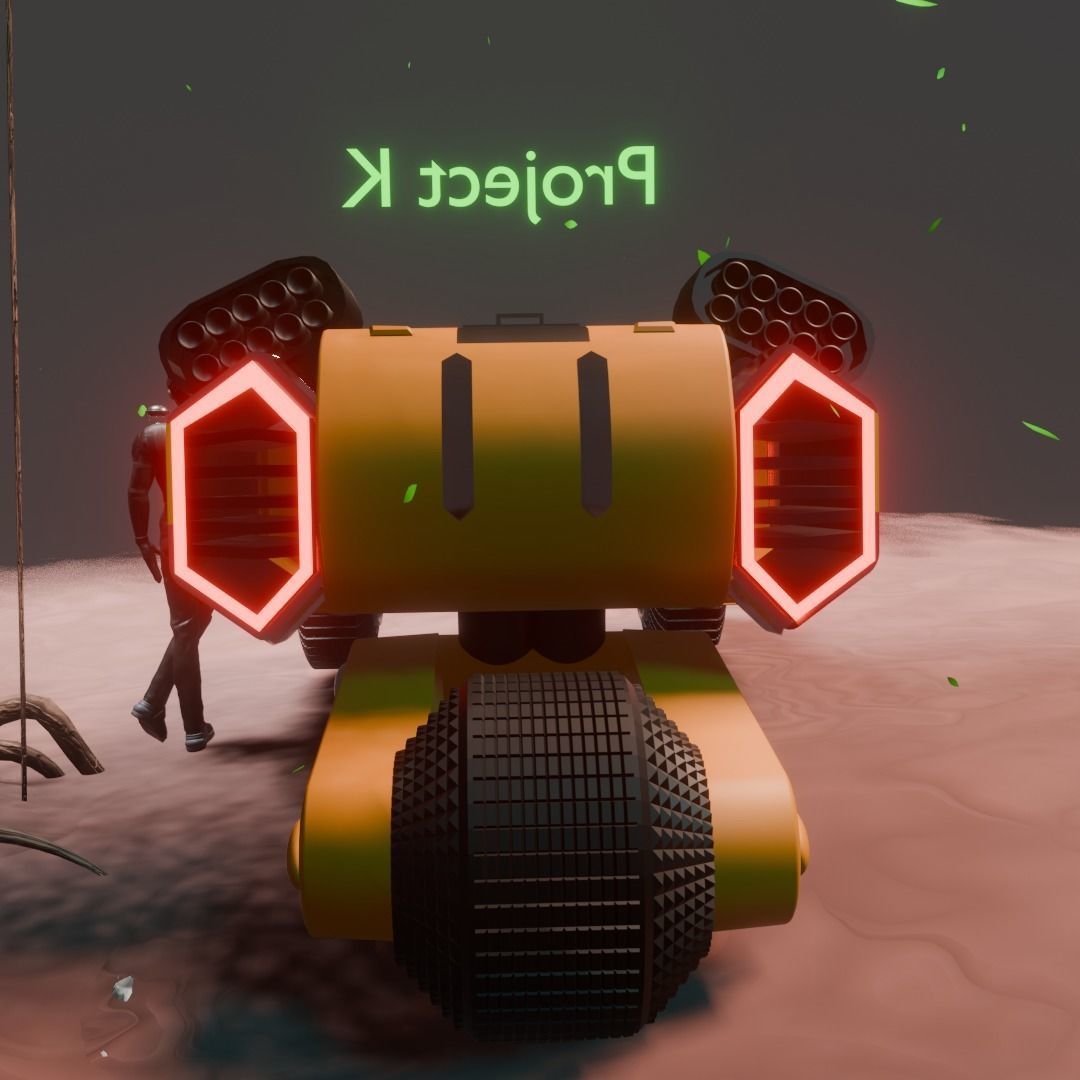 kalki 2898 AD Bhairava with Bujji and car 3D model | CGTrader