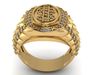 DOLOR SIGN RING 3D PRINTABLE MODEL 3D model 3D printable | CGTrader