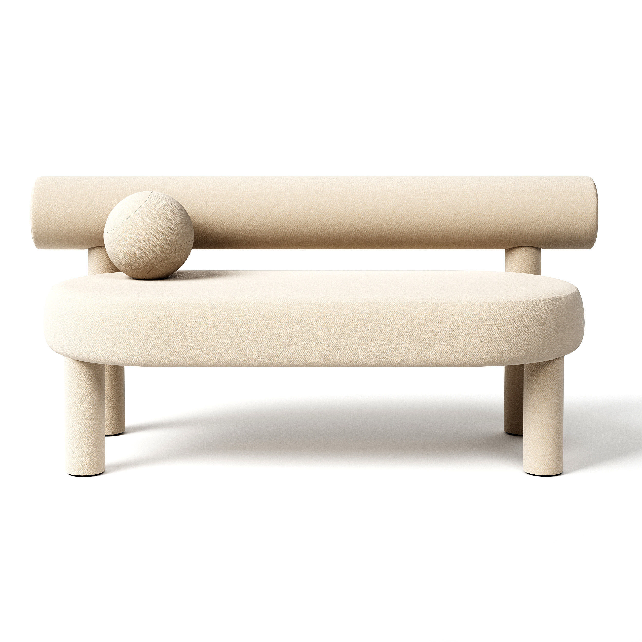 Noom Gropius Sofa CS1 free 3D model | CGTrader