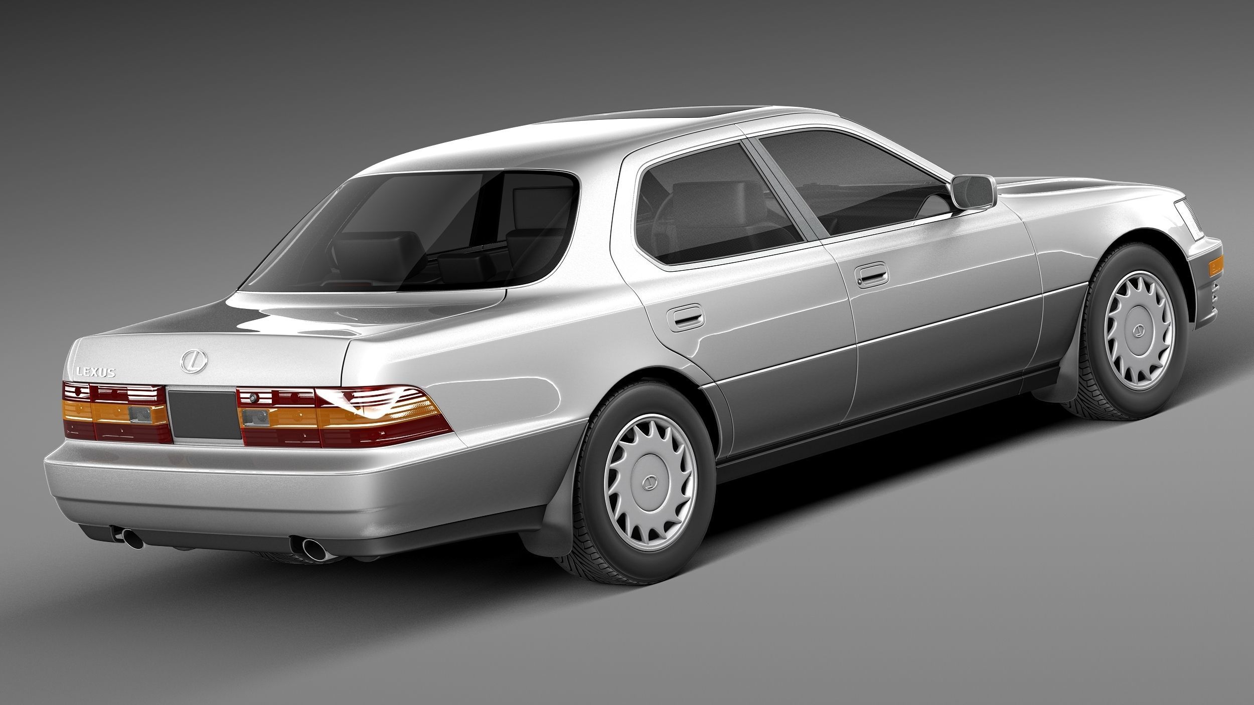 Lexus LS 400 1989-1994 3D model | CGTrader