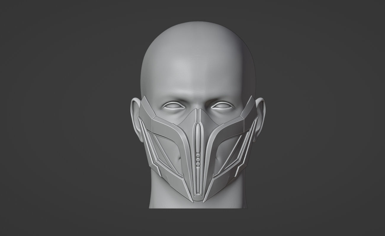 Kabal mask from Mortal Kombat 11 - Emotionless Killer 3D model 3D ...