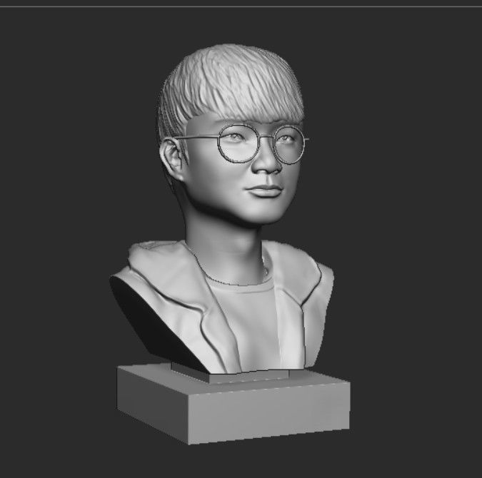 FAKER - FULL BODY - BUST - LEAGUE OF LEGENDS 3D model 3D printable ...