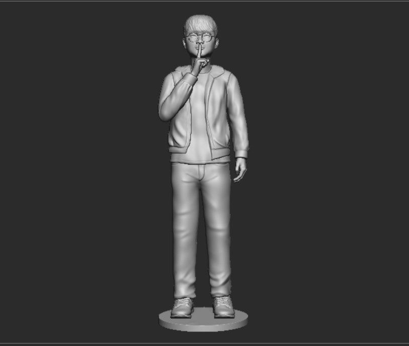 FAKER - FULL BODY - BUST - LEAGUE OF LEGENDS 3D model 3D printable ...