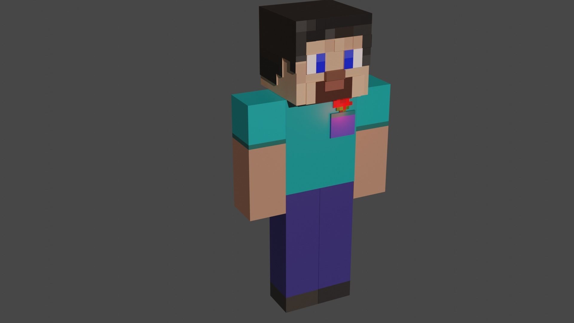 Free Steve 3d model download By Jay Gamerz free VR / AR / low-poly 3D ...