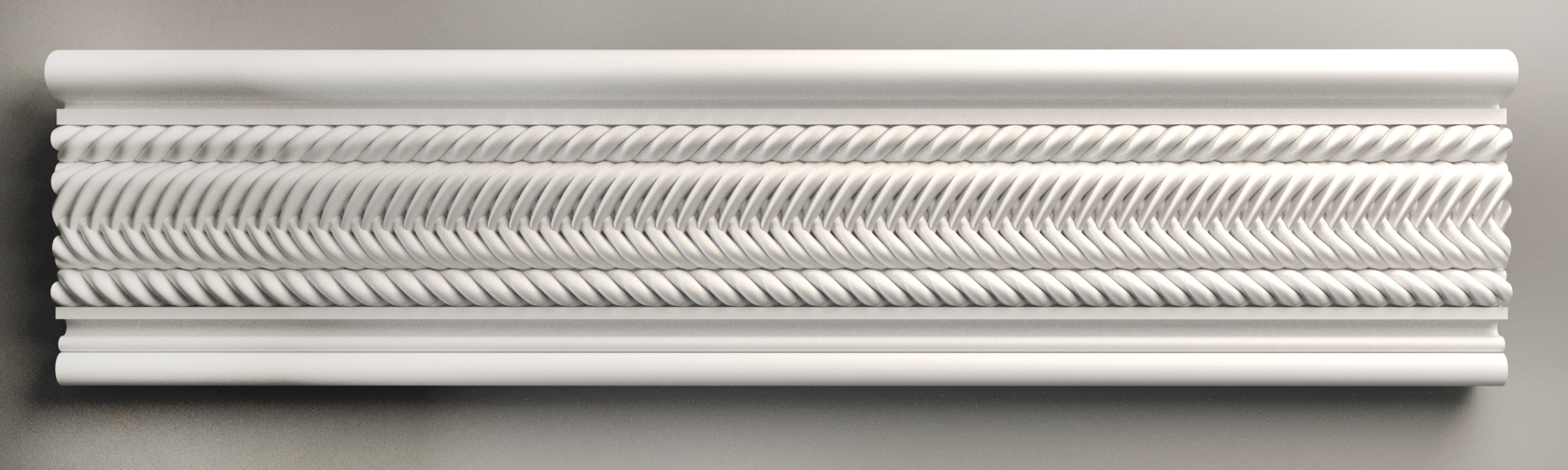 3d model stl wall molding plinth decor for CNC router free 3D model 3D ...