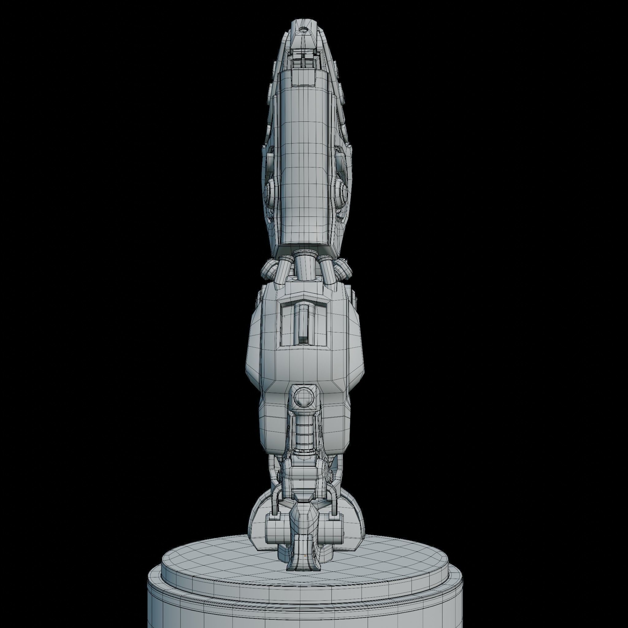 Scfi Robot Foot free VR / AR / low-poly 3D model animated rigged | CGTrader