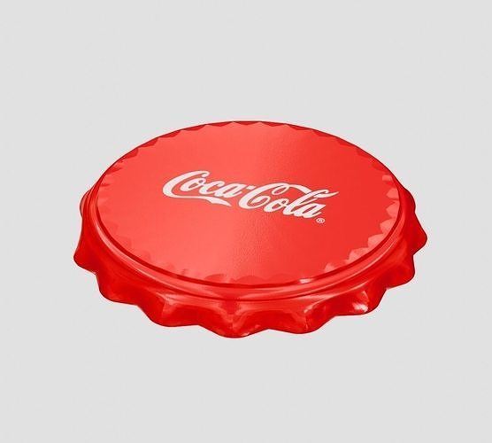 Coca-Cola Bottle Cap 3D model | CGTrader