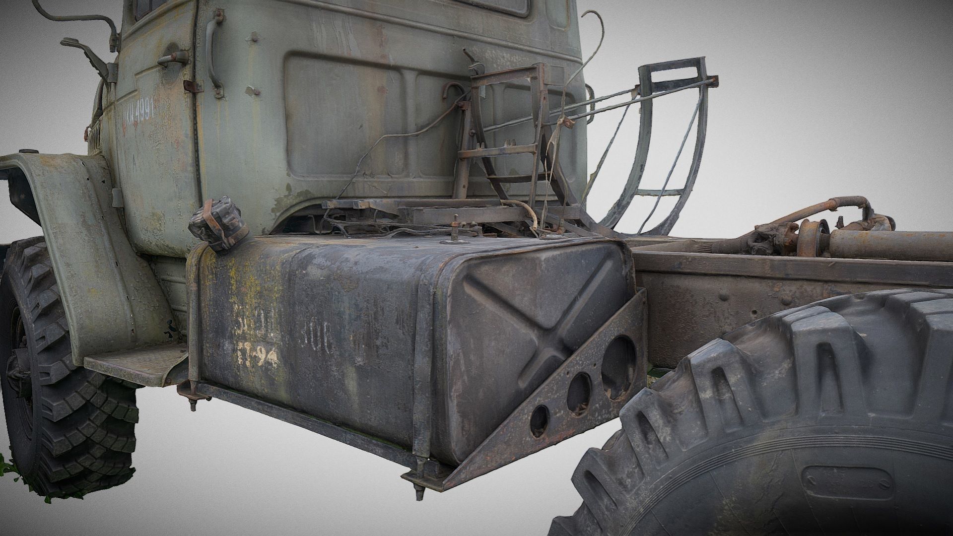 Ural 375D truck 3D model | CGTrader