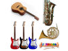 Musical Instruments Collection Package | CGTrader