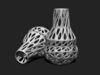 Modern Parametric Vase STL File for 3D Printing - Vase 04 C 3D model 3D ...