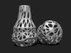 Modern Parametric Vase STL File for 3D Printing - Vase 04 C 3D model 3D ...