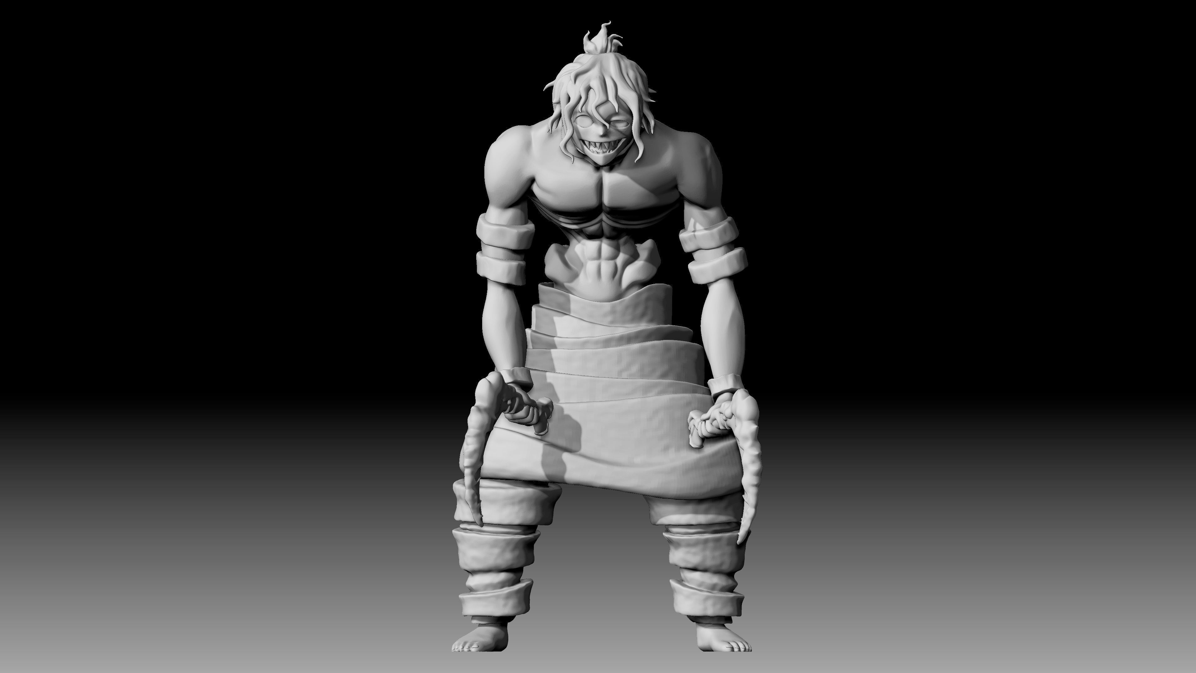Gyutaro Upper Rank 6 Demon Slayer 3D model 3D printable | CGTrader