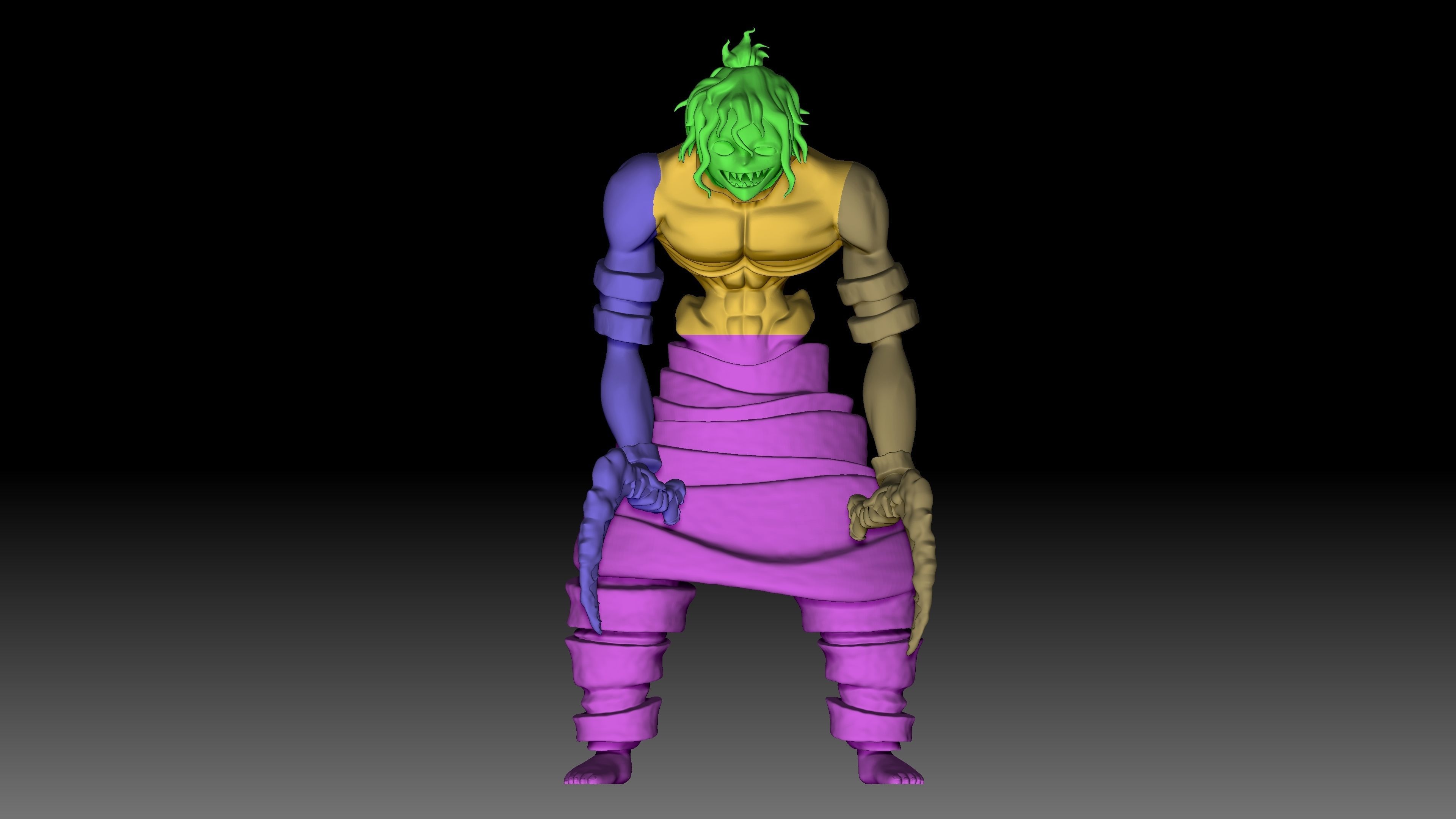 Gyutaro Upper Rank 6 Demon Slayer 3D model 3D printable | CGTrader