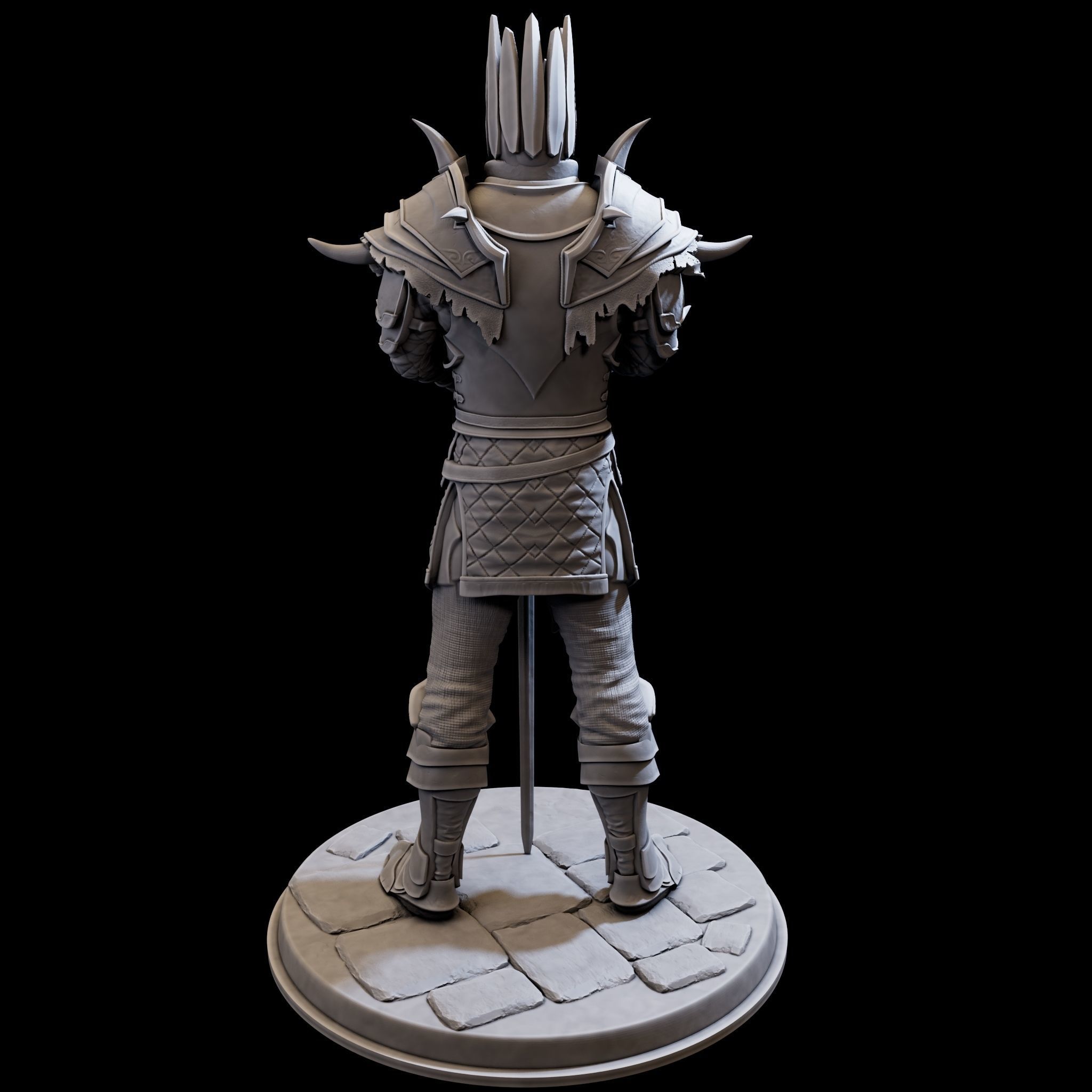 Death Knight for 3d print ready 3D model 3D printable | CGTrader