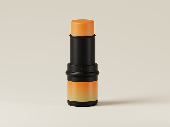 3D model Cosmetic Lip Balm 3D Model VR / AR / low-poly | CGTrader