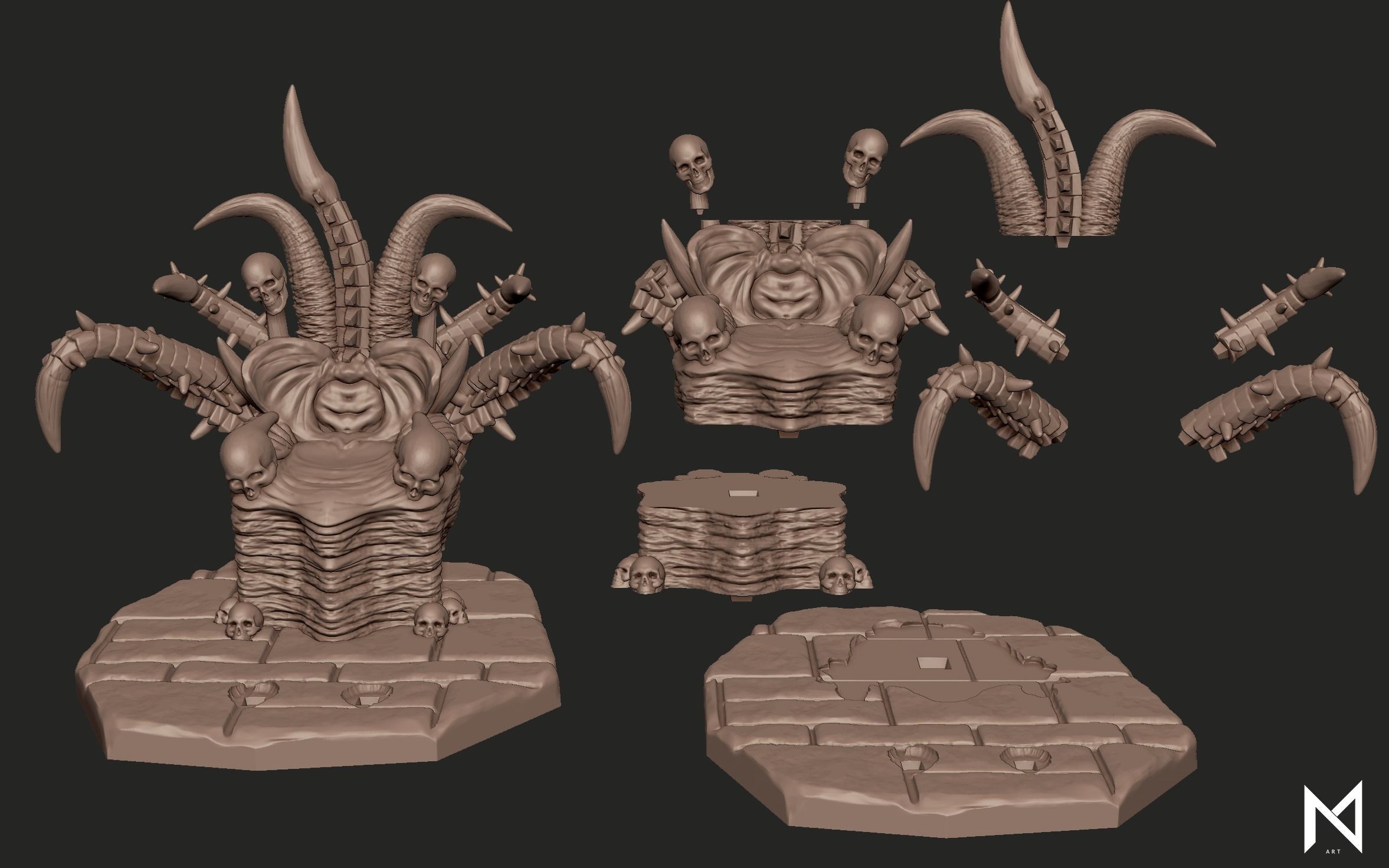 Andariel Diablo Figure 3D model 3D printable | CGTrader