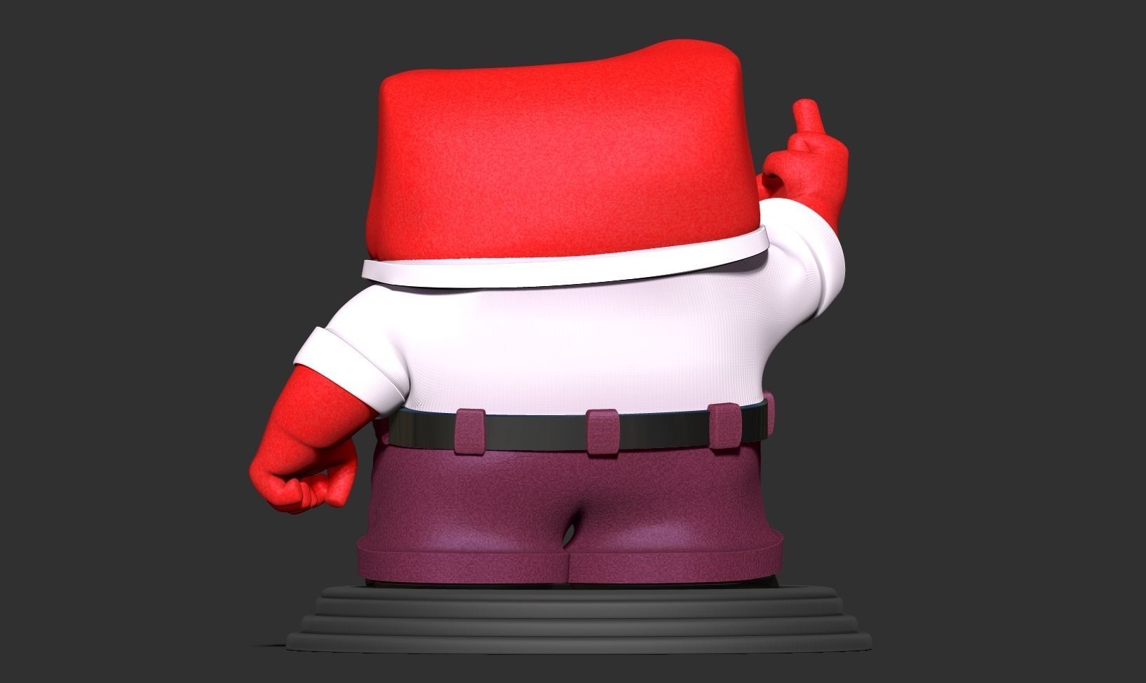 Anger - Inside Out 2 Fanart 3D model 3D printable | CGTrader