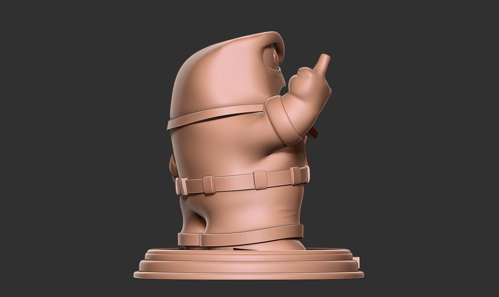Anger - Inside Out 2 Fanart 3D model 3D printable | CGTrader