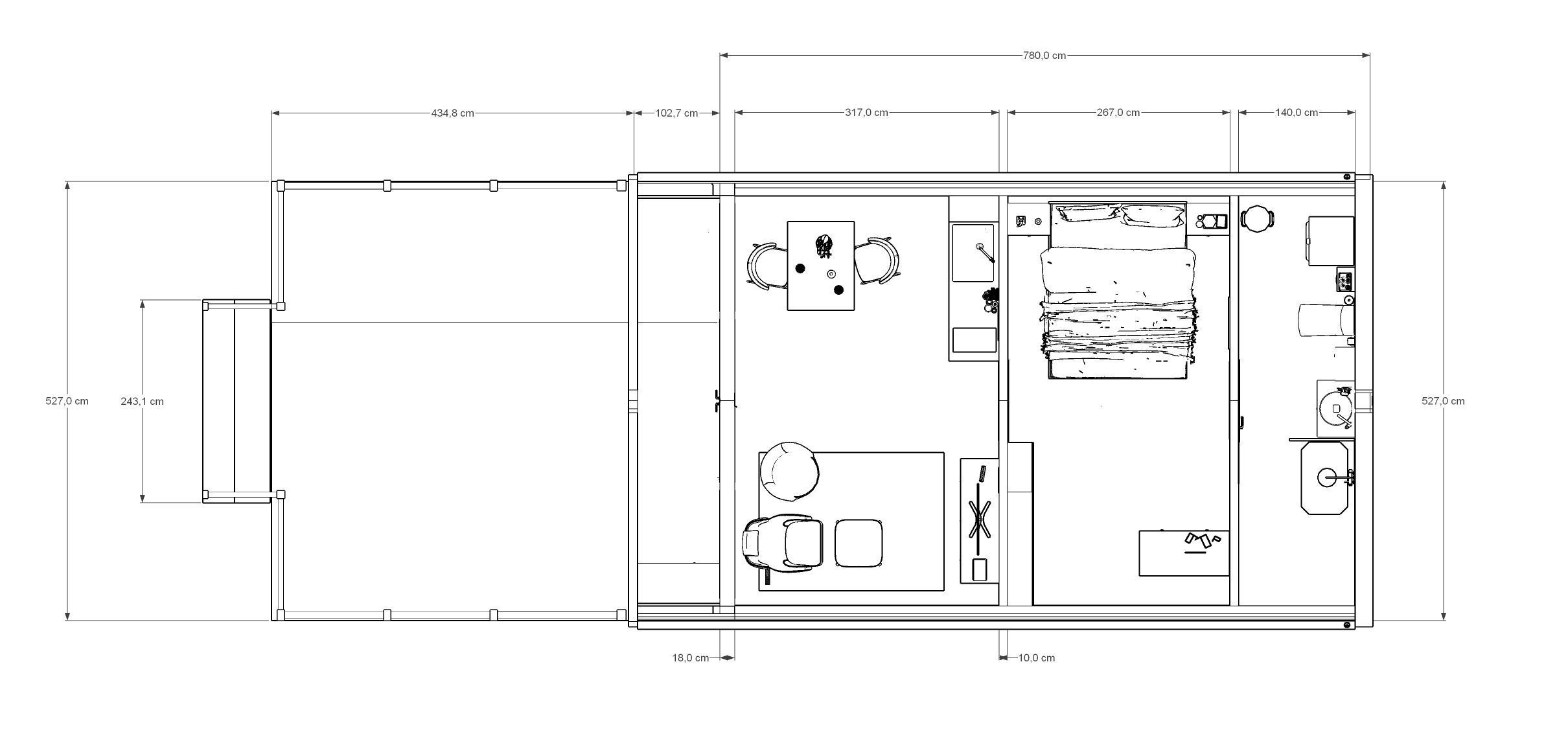 A frame Ara 40m2 3d model basic plans 3D model | CGTrader