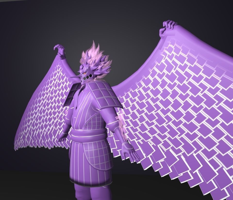 perfect susanoo 3D model animated rigged | CGTrader