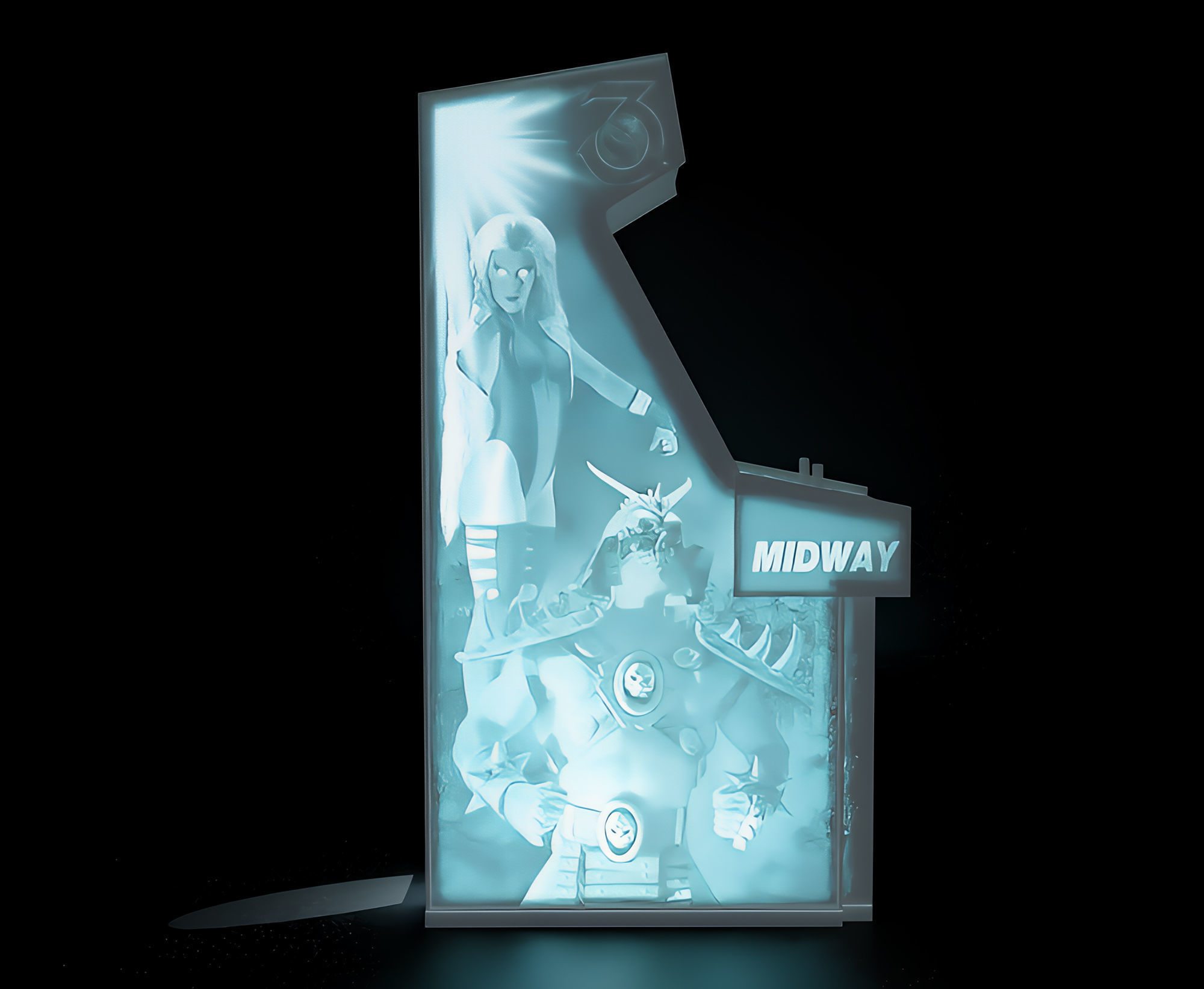 Ultimate Mortal Kombat 3 Arcade Cabinet with Lithophane 3D model 3D ...