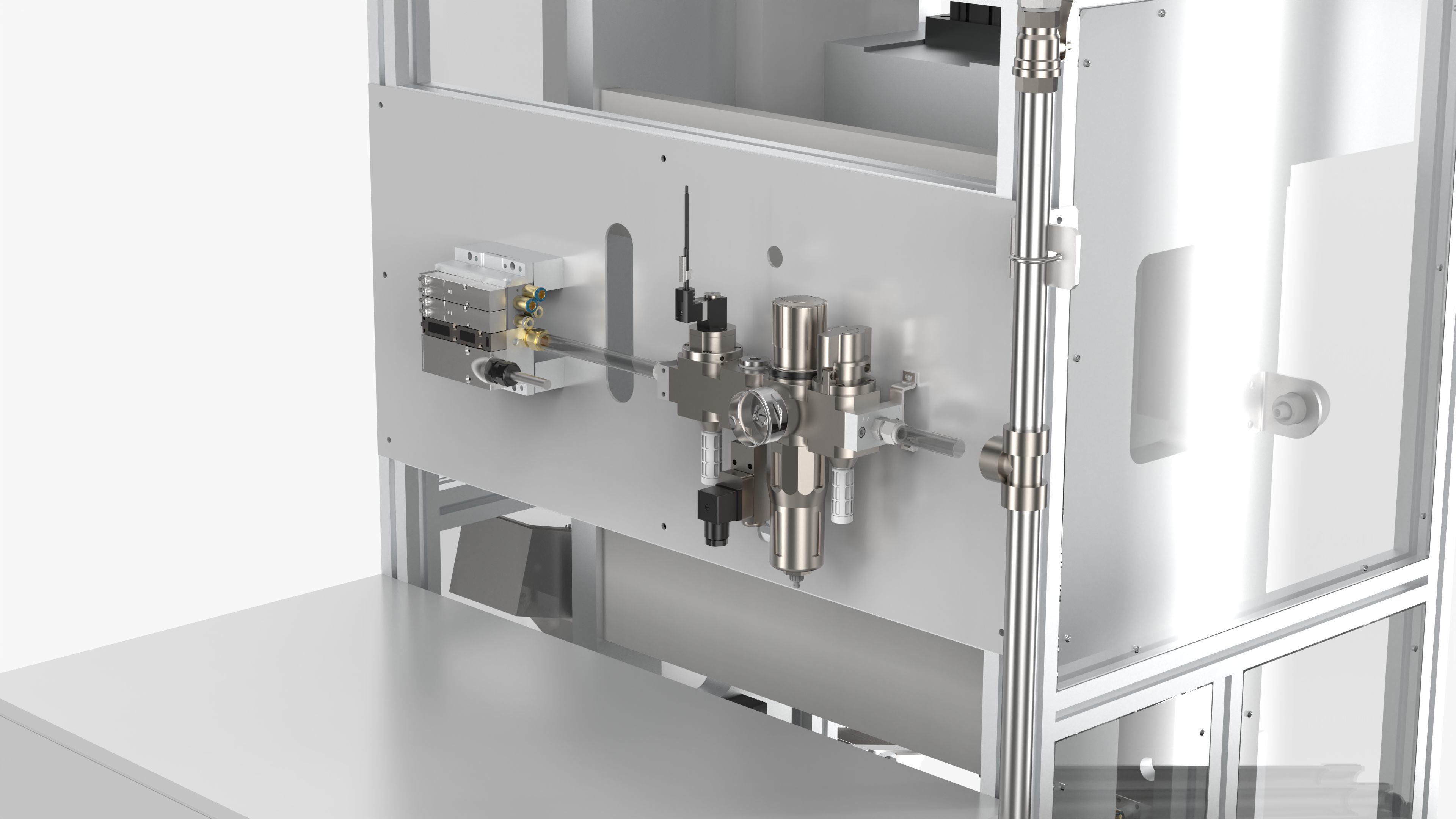 Automatic Worm Pressing Machine 3D model | CGTrader