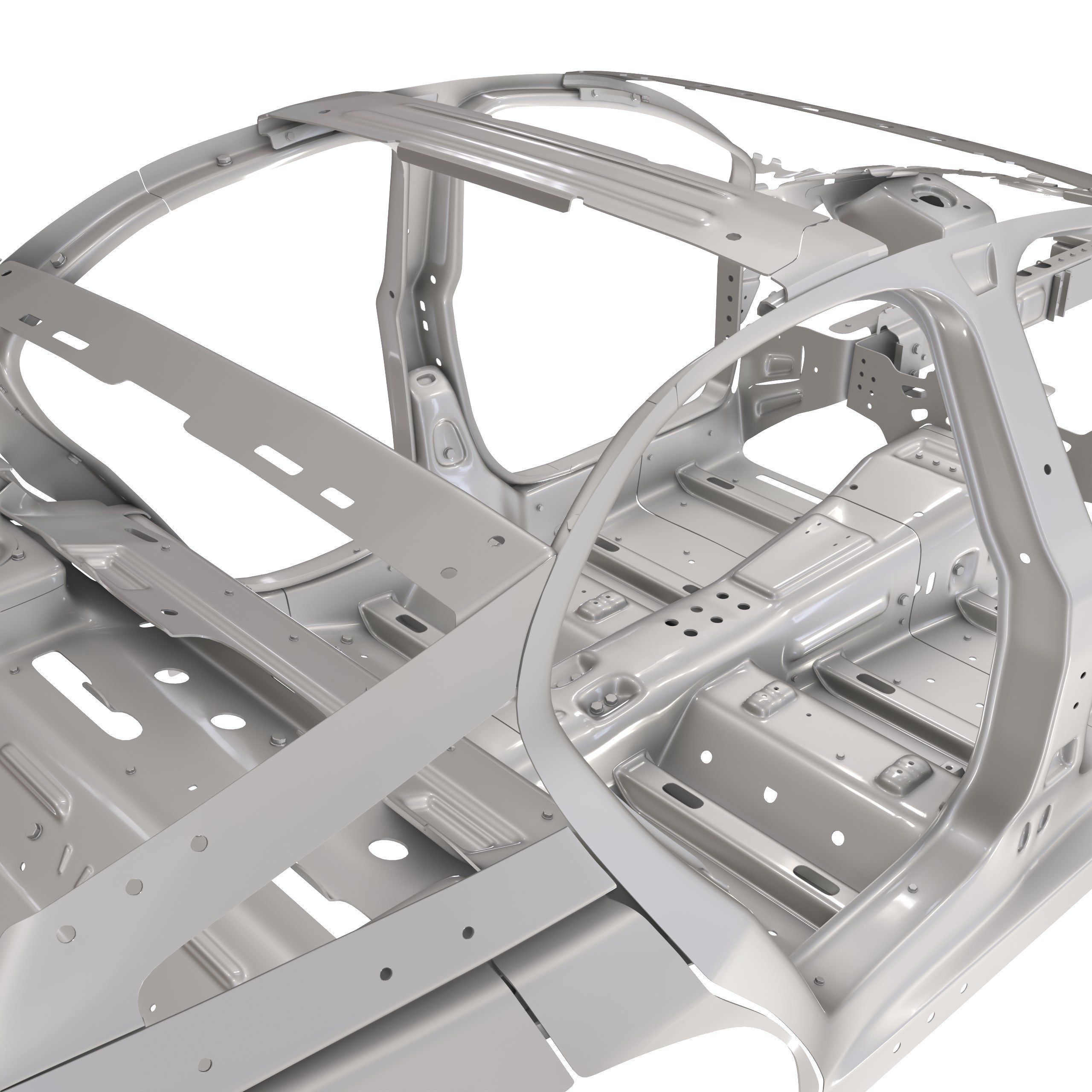 Frame CAR 3D model | CGTrader